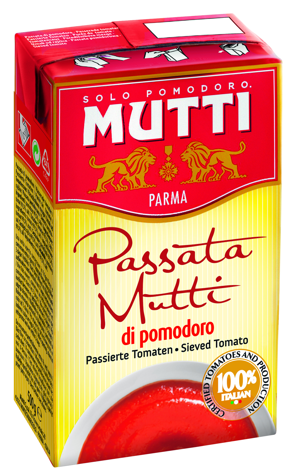 Passata produkt information | Mutti Denmark